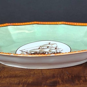 PK Unity Germany Celery Tray/dish With Picture of Ship - Etsy