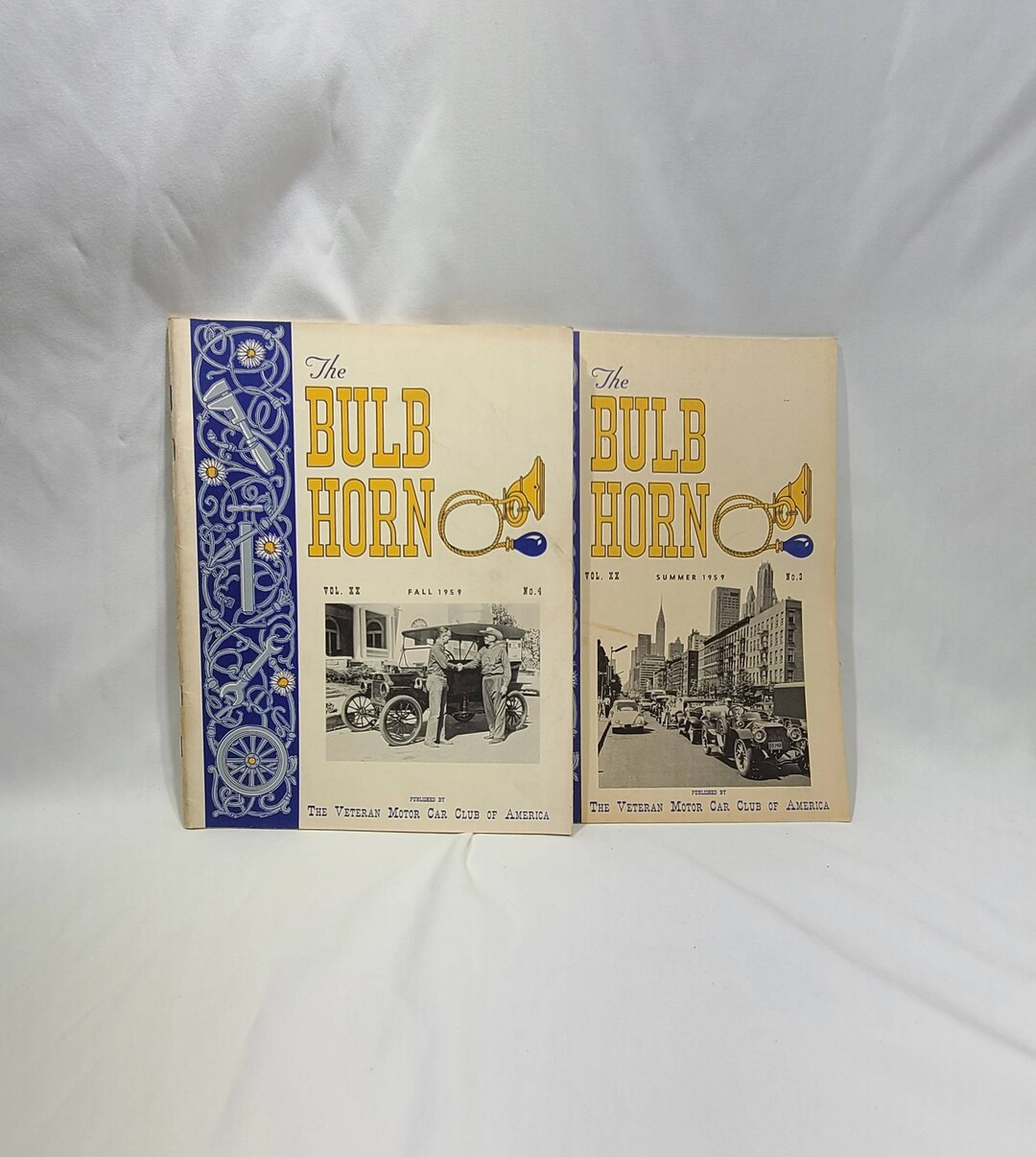 Vintage the Bulb Horn the Veteran Motor Car Club Magazine Volume XX ...