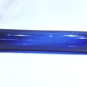 Antique Cobalt Blue Glass Rolling Pin - Etsy