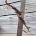 Antique Farm Scale Hanging Cast Iron Balance Beam Arm & Hooks ...