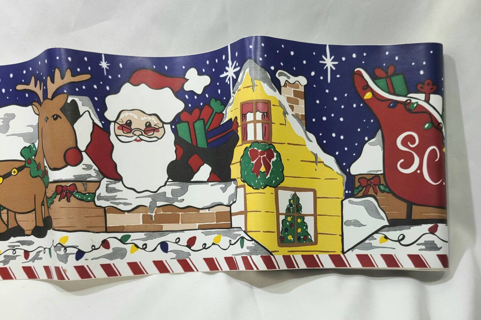 Rudolph the Red Nosed Reindeer Border for Walls Santa Border - Etsy