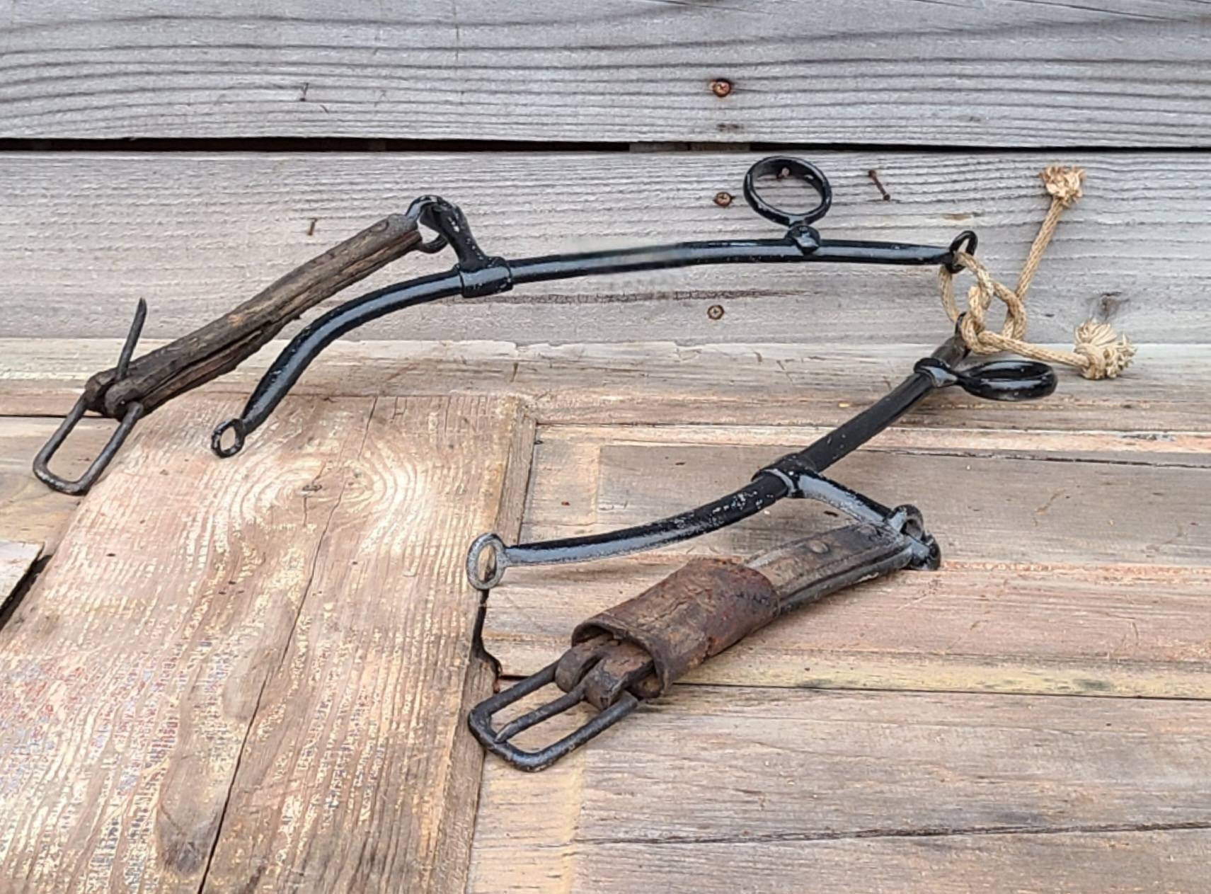 Iron and Leather Horse Hames Antique Horse Gear - Etsy
