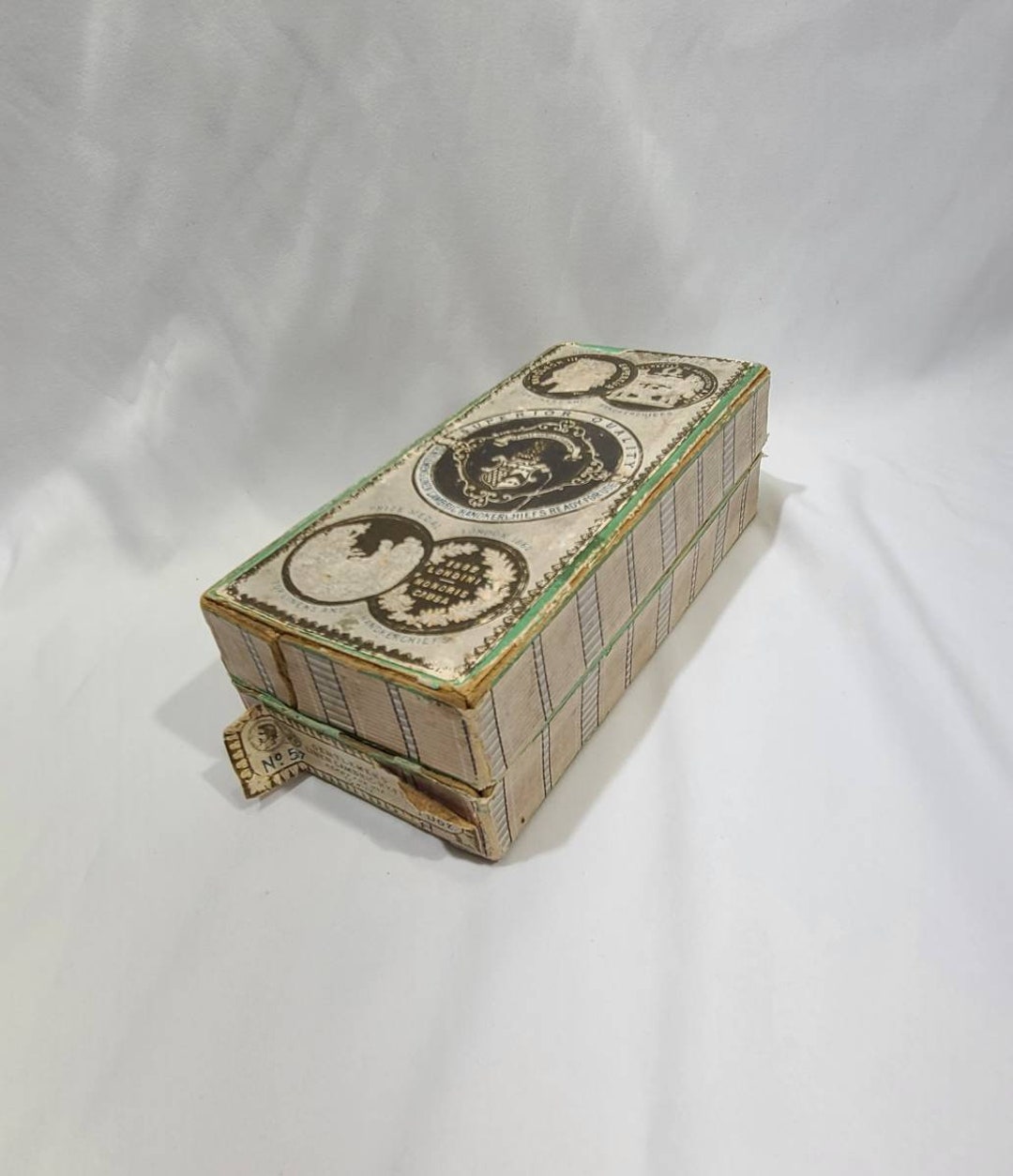 Vintage Men's Hankie Box - Etsy