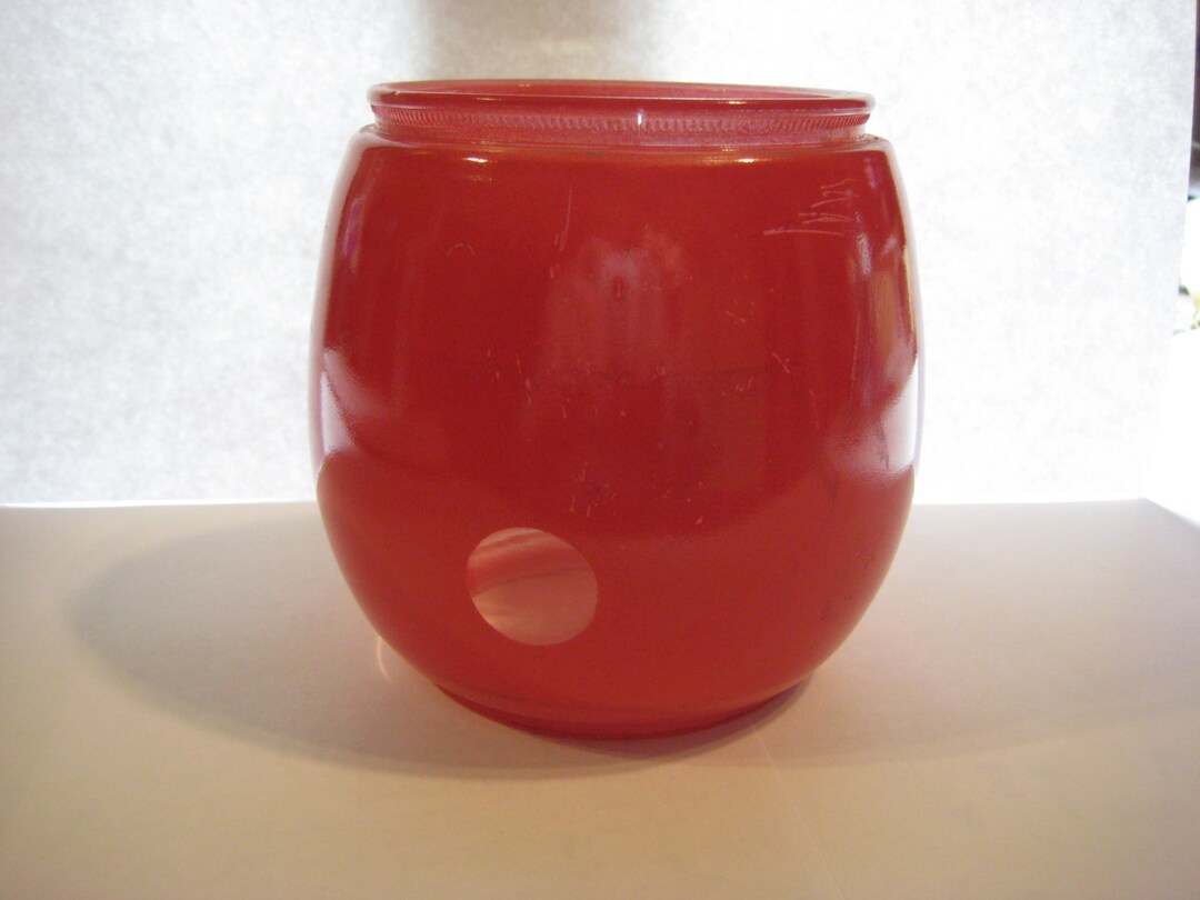 Globe/shade, Trolley Car, Cable Car, Red Lantern With Clear Peep Sight ...