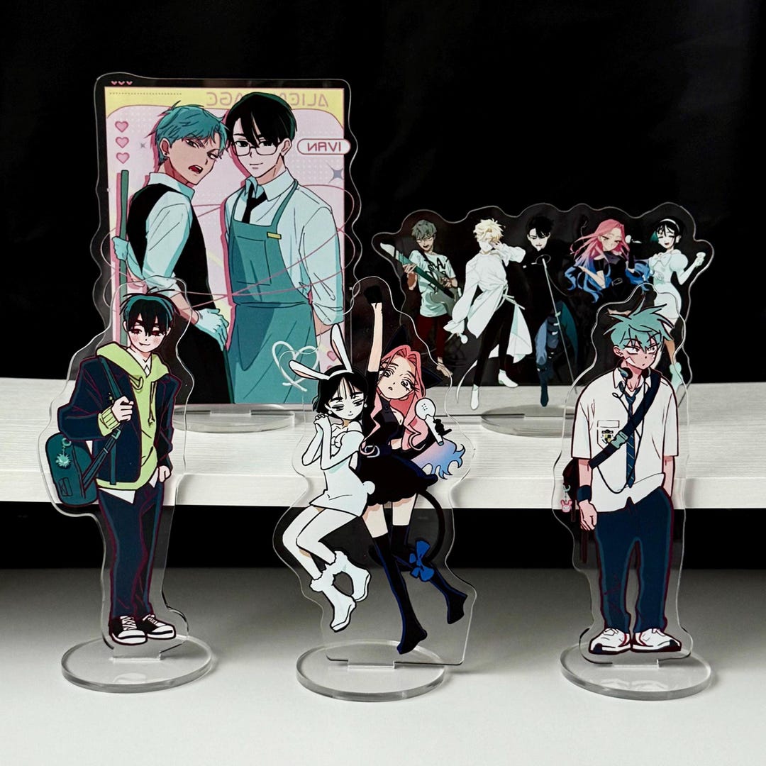 Alien Stage Acrylic Standee, Double-sided Acrylic Stand, Ivan, Luka ...