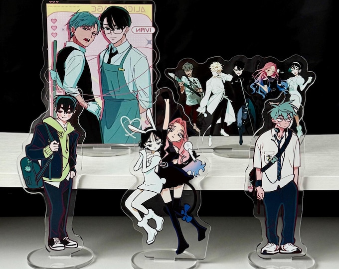 Alien Stage Linked Charms | Ivan | Mizu | Luka | Till | Hyunna | - Etsy