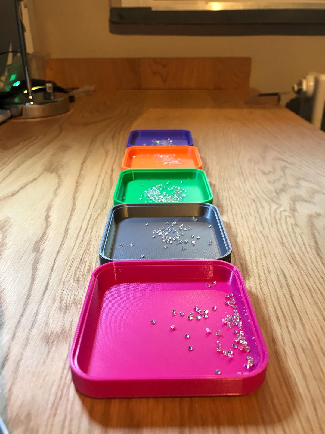 Square Stackable Tray for Precious Gems and Diamonds Setters - Etsy