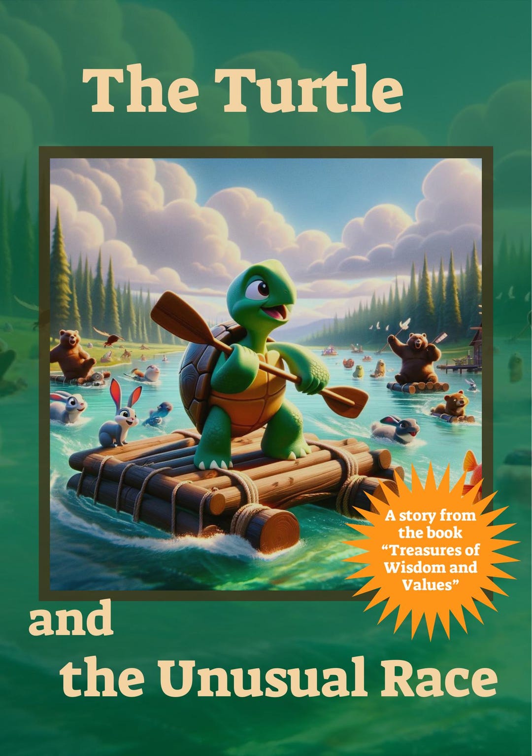 Children's Storybook PDF Coloring Activities Educational, Values-based ...