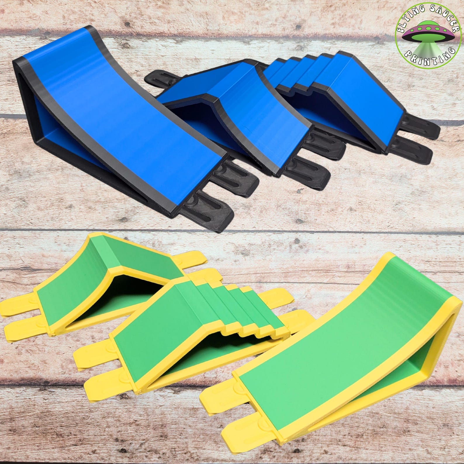 Monster Truck Ramps, 3D Printed Custom Made Ramps, Set of 3, Toy Trucks ...