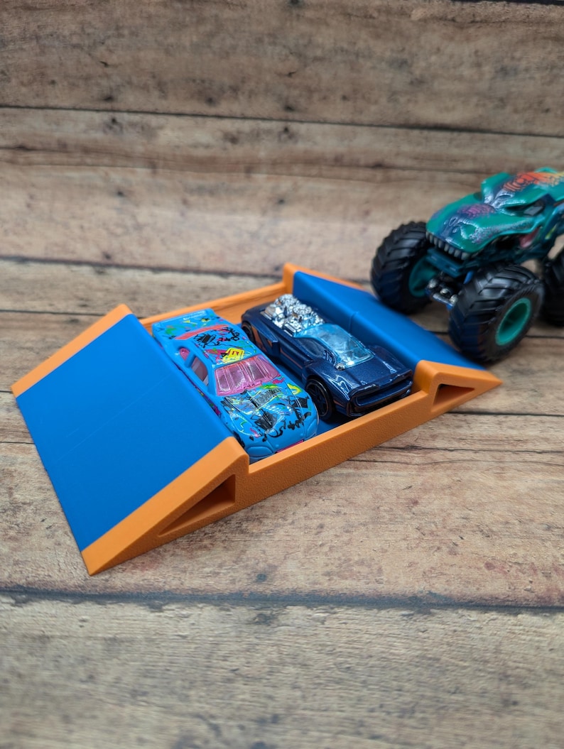 Hot Wheels Monster Truck Ramps, 3D Printed Custom Made Ramps Set of 3 ...