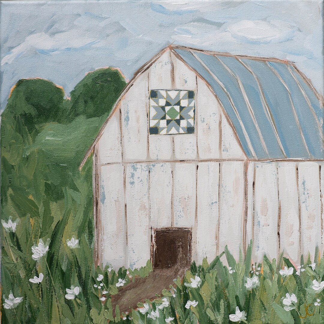 Art Print, Barn Quilt Art Print,barn Wall Decor, Original Art Print ...