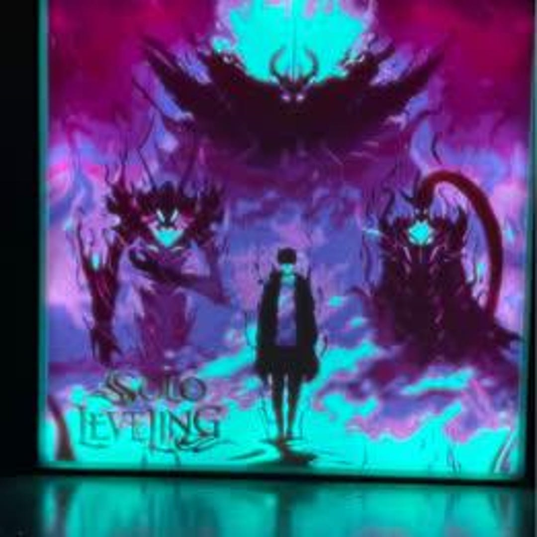 Solo Leveling Light Box - Etsy
