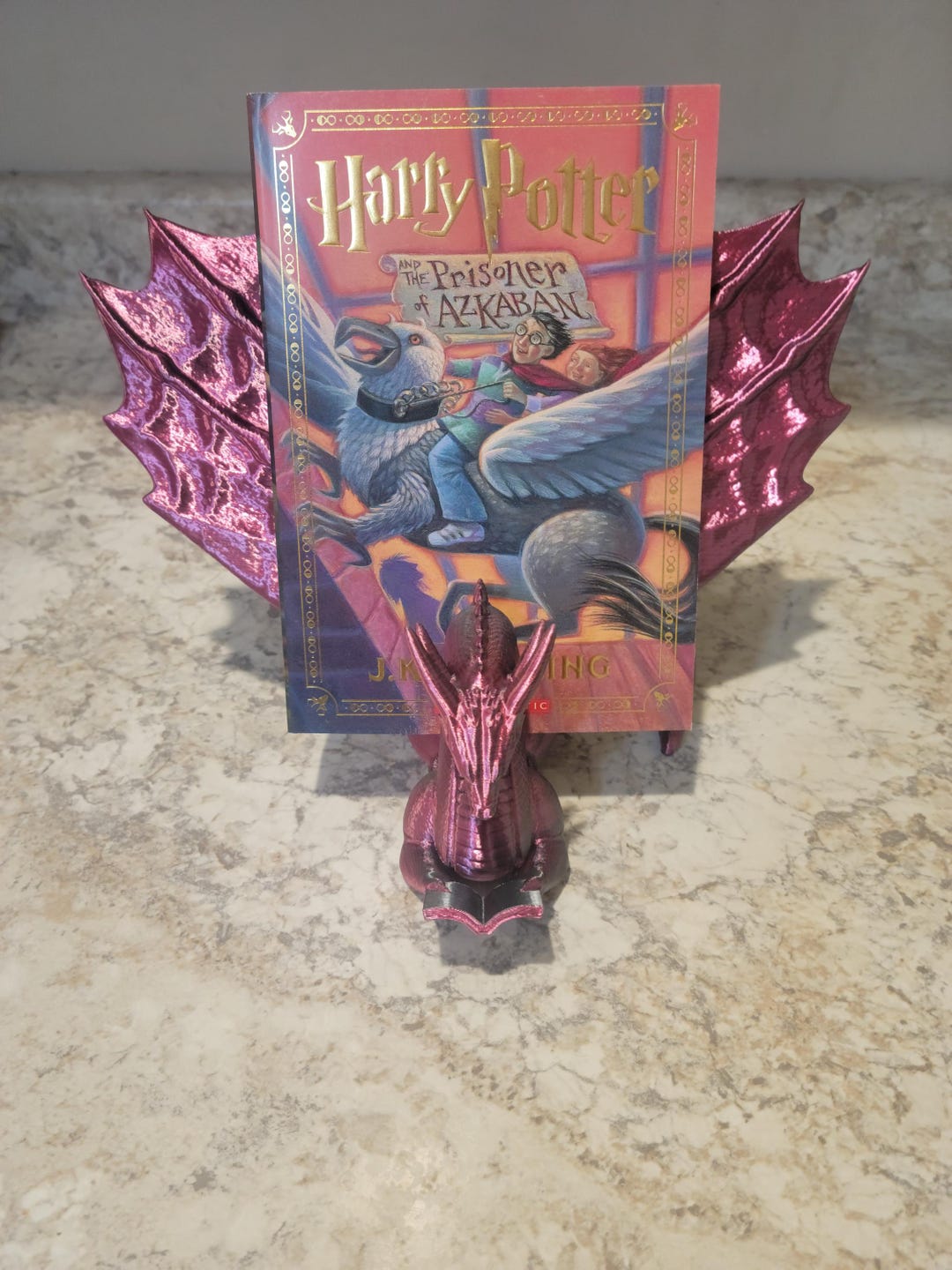 Dragon Book Display Stand for Fourth Wing Fans | Book Holder, Fantasy ...