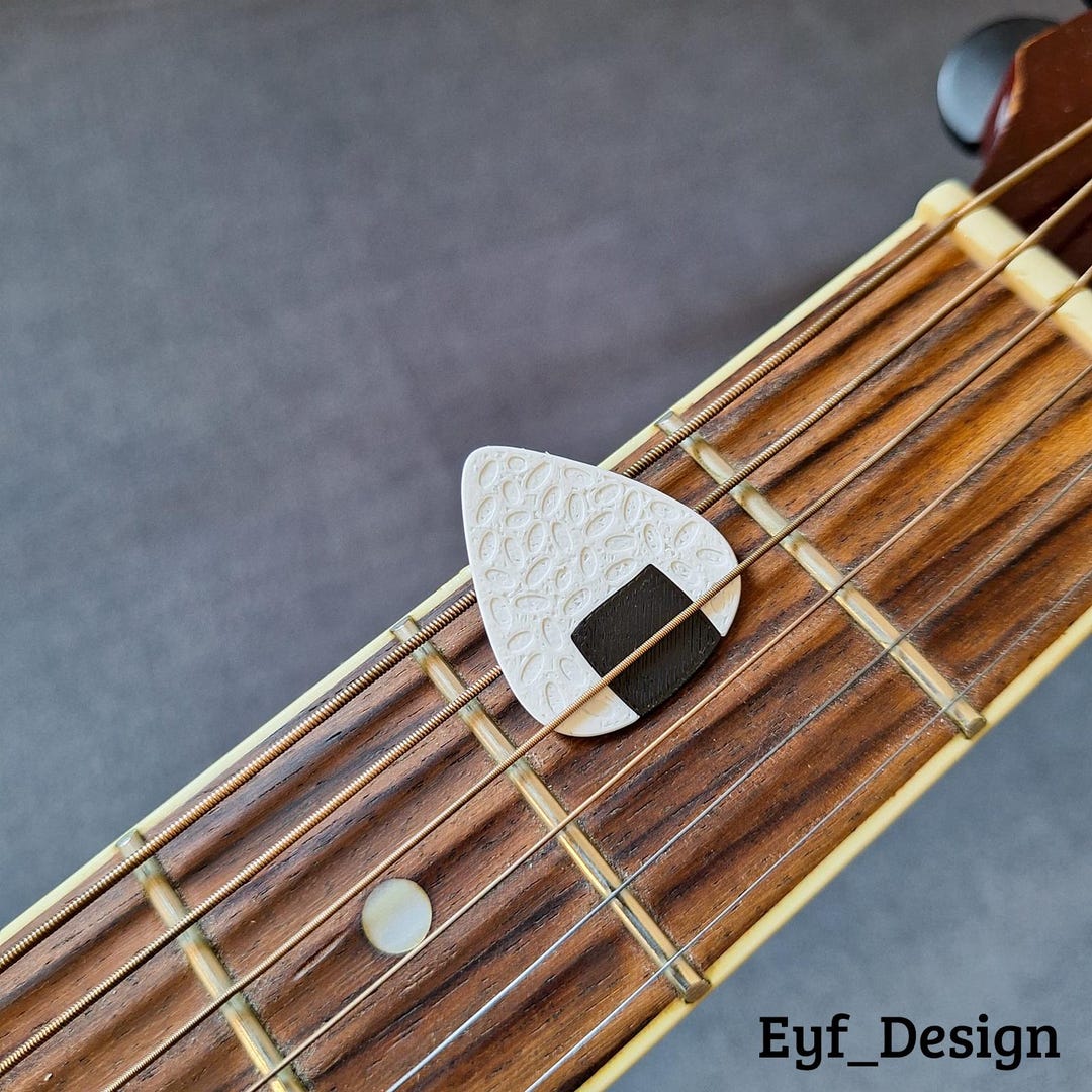 Sushi (onigiri) - 3D Printed Guitar Pick by Eyf_design - Etsy
