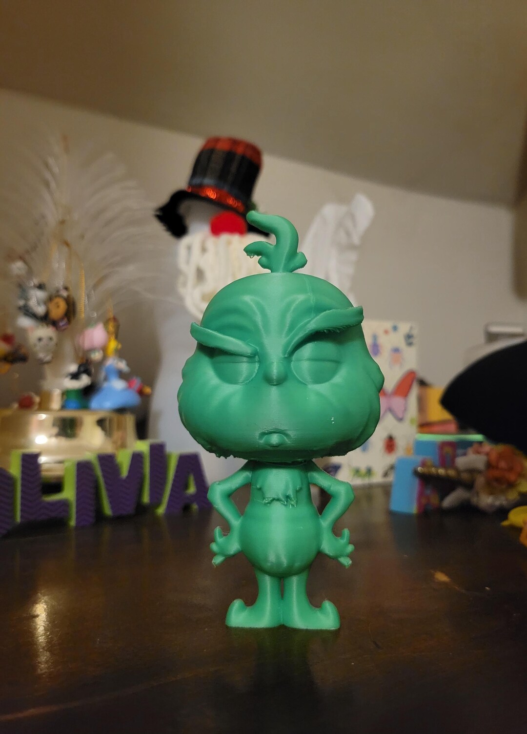 The Grinch Figure - Etsy