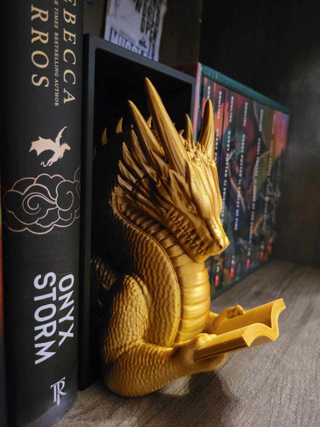 Dragon Book Nook | Decorative Nook for Fourth Wing, Iron Flame, and ...