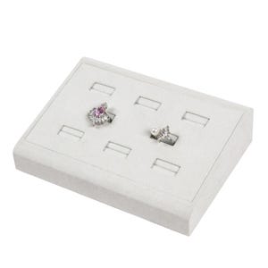 Deluxe Jewelry Display Luxury Jewelry Showcase Display Set Suede ...