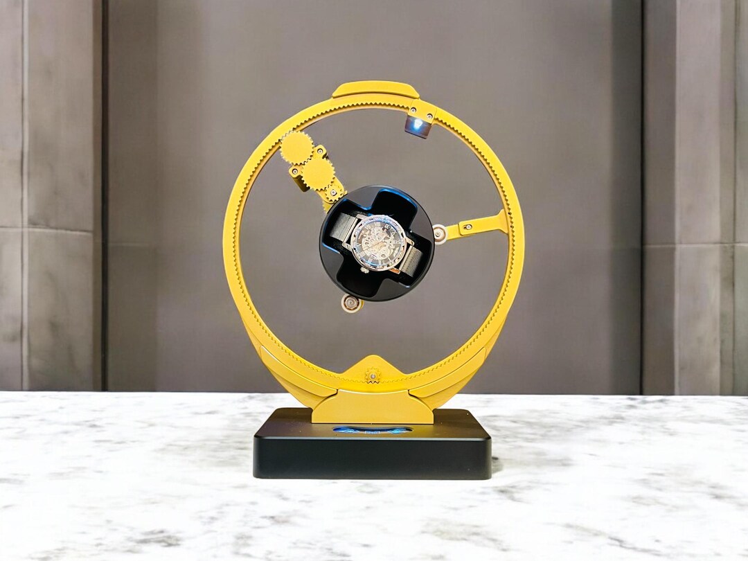 Unique Design Watch Winder Planet Design Metal Spring Style Watch ...