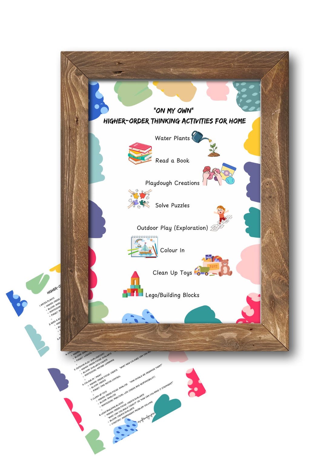 Higher-order Thinking Activities Poster for Kids | Boost Learning ...