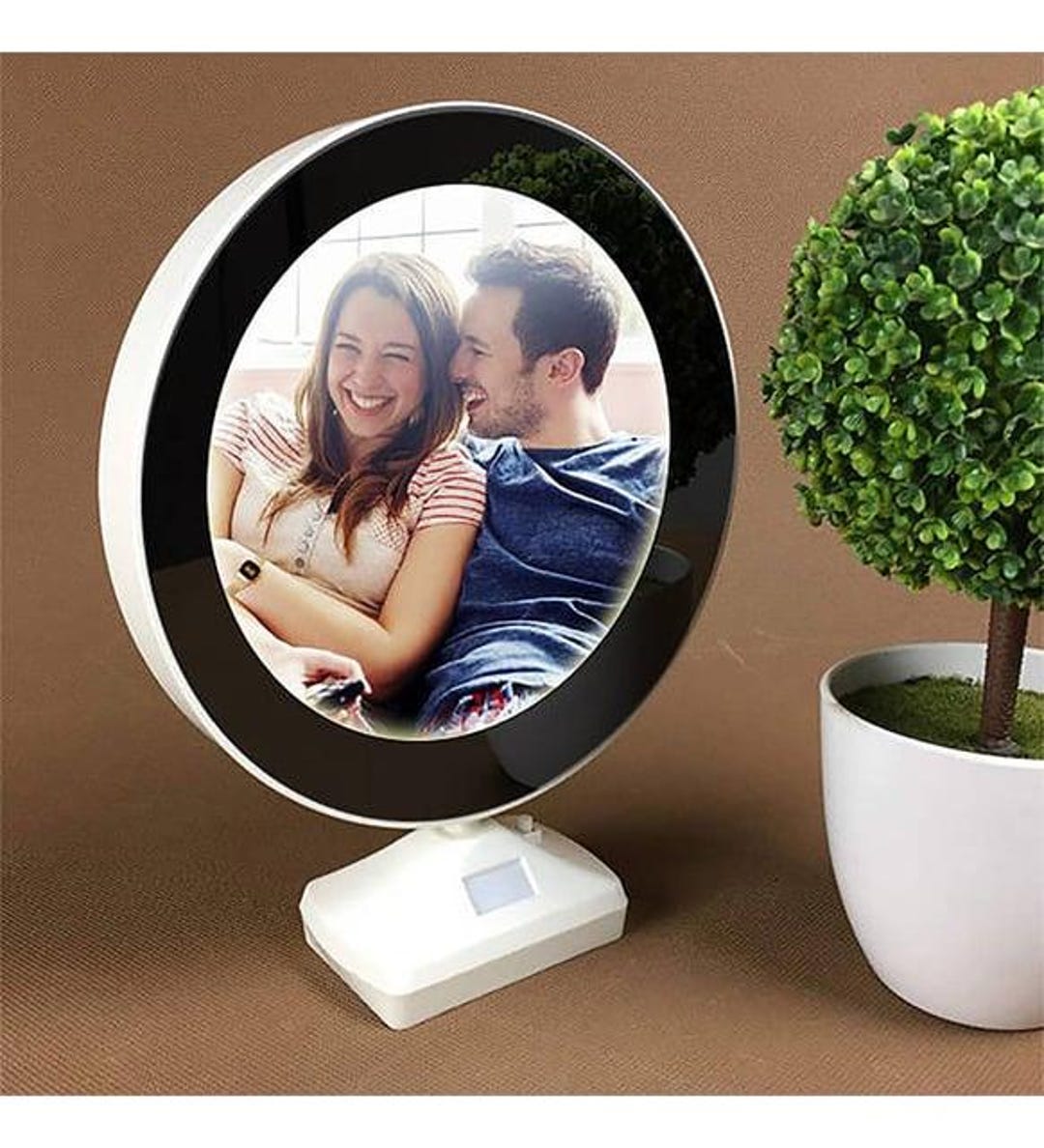 Personalized LED Lighted Magic Mirror Frame With Photo - Etsy