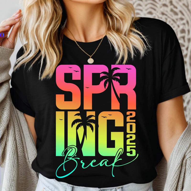 Spring Break Shirt - Etsy