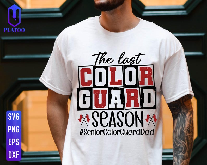 Senior Color Guard Dad SVG, Class of 2026 (digital Download) - Etsy