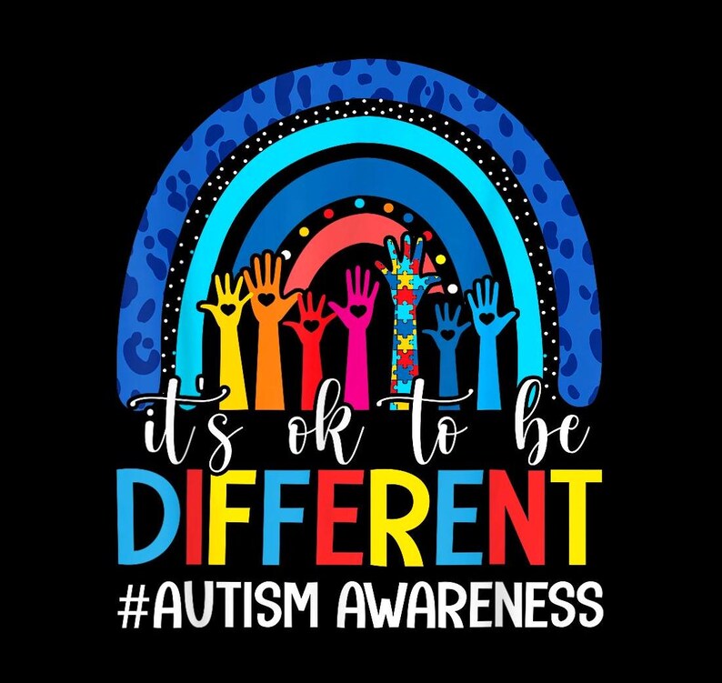 Unique Leopard Autism PNG Bold Different Art for Neurodiversity ...