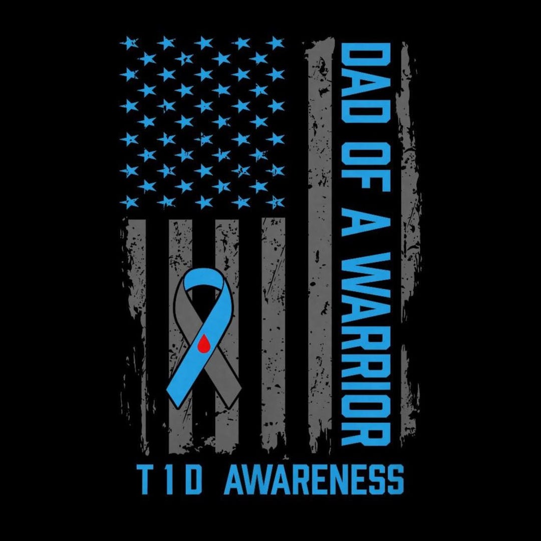 T1D Dad PNG, Type 1 Diabetes Awareness Digital Download, Diabetes ...