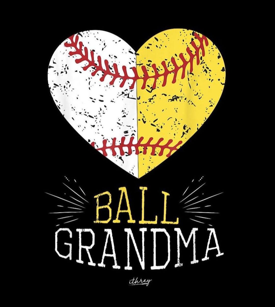 Ball Grandma PNG, Funny Grandma PNG Design, Sporty Grandma Sublimation ...