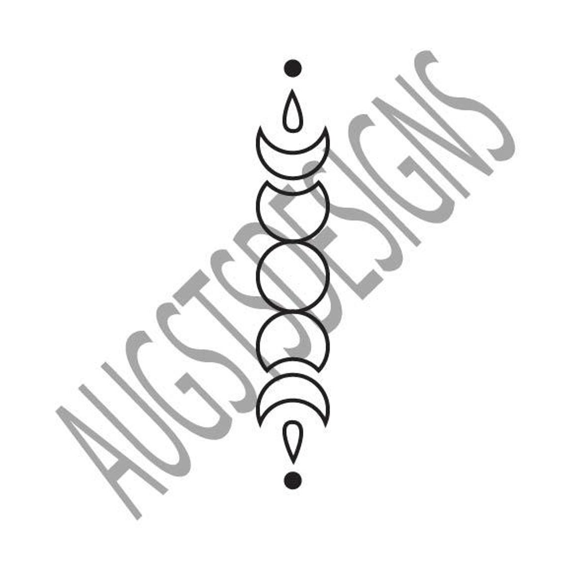 Moon Phases Design - Etsy