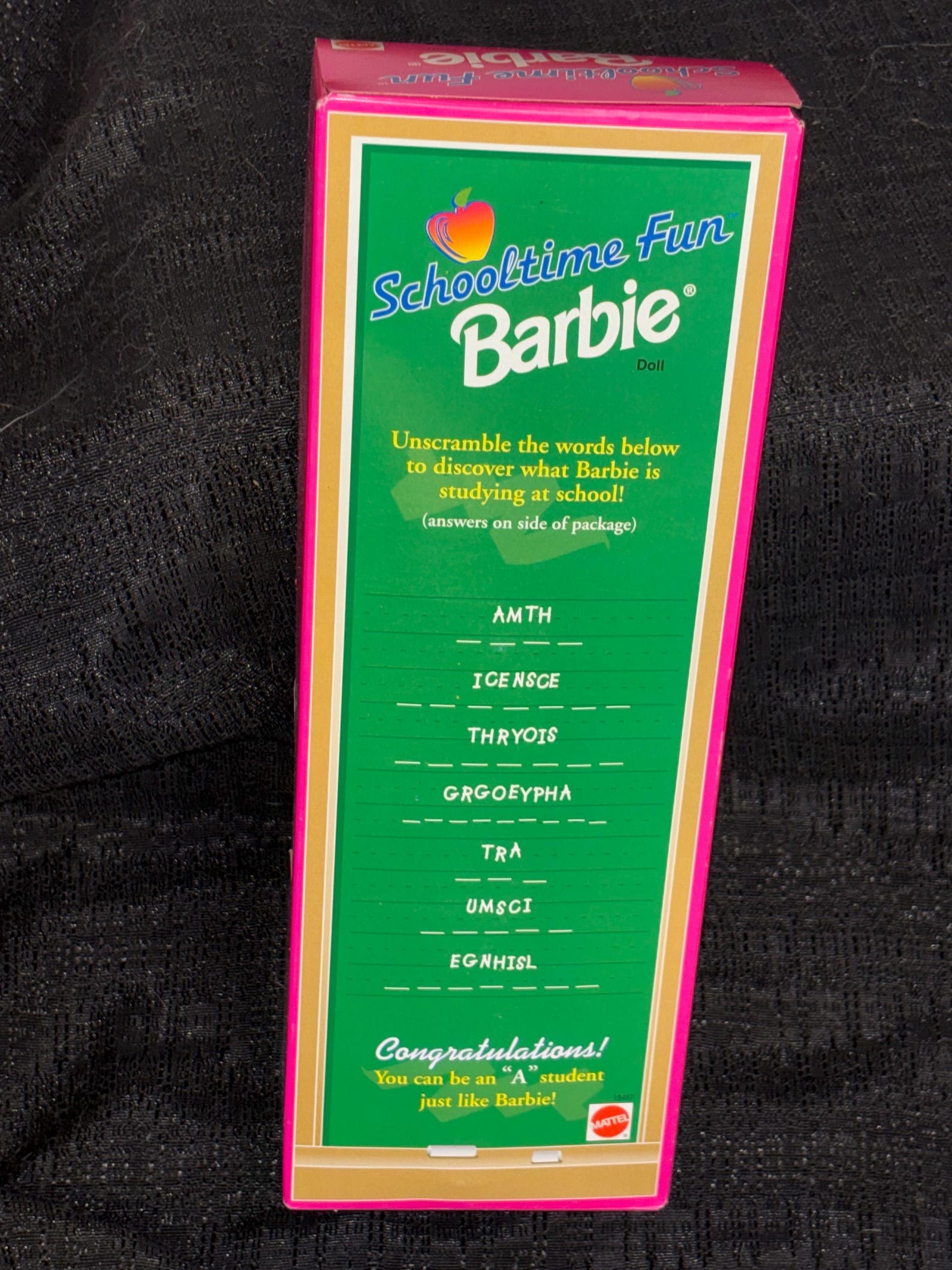 Schooltime Fun Barbie 1997 New in Box - Etsy