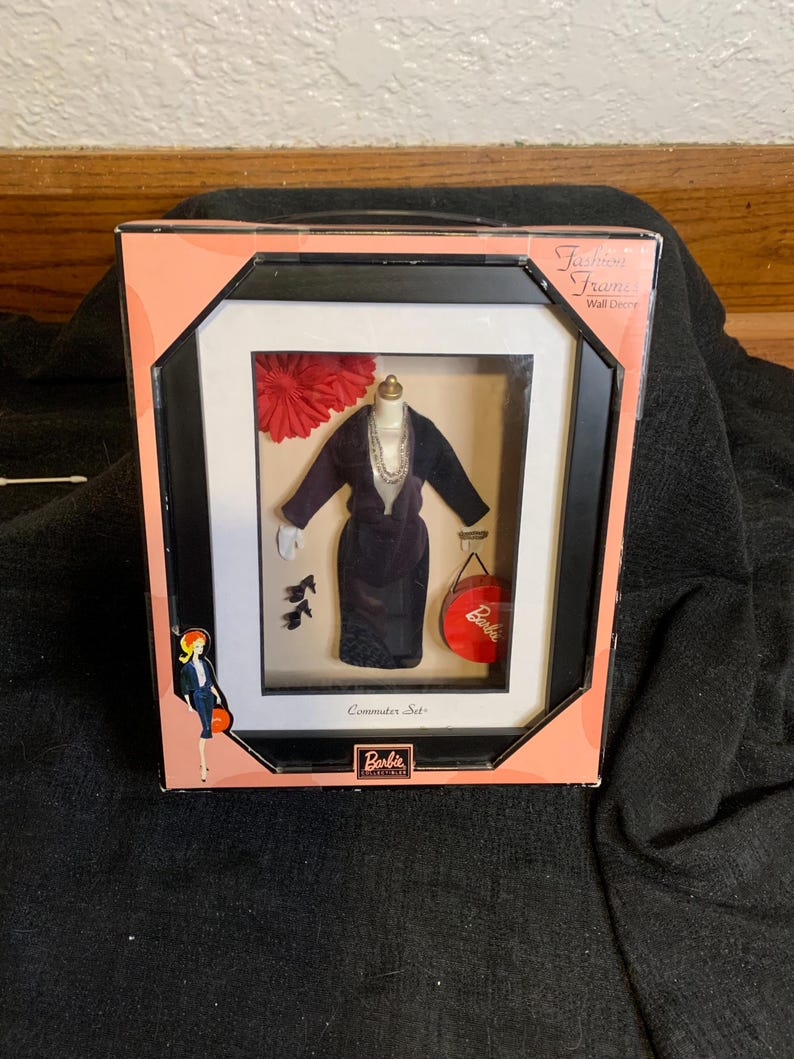Barbie Wall Decor Commuter Set Fashion Frame 2003 - Etsy