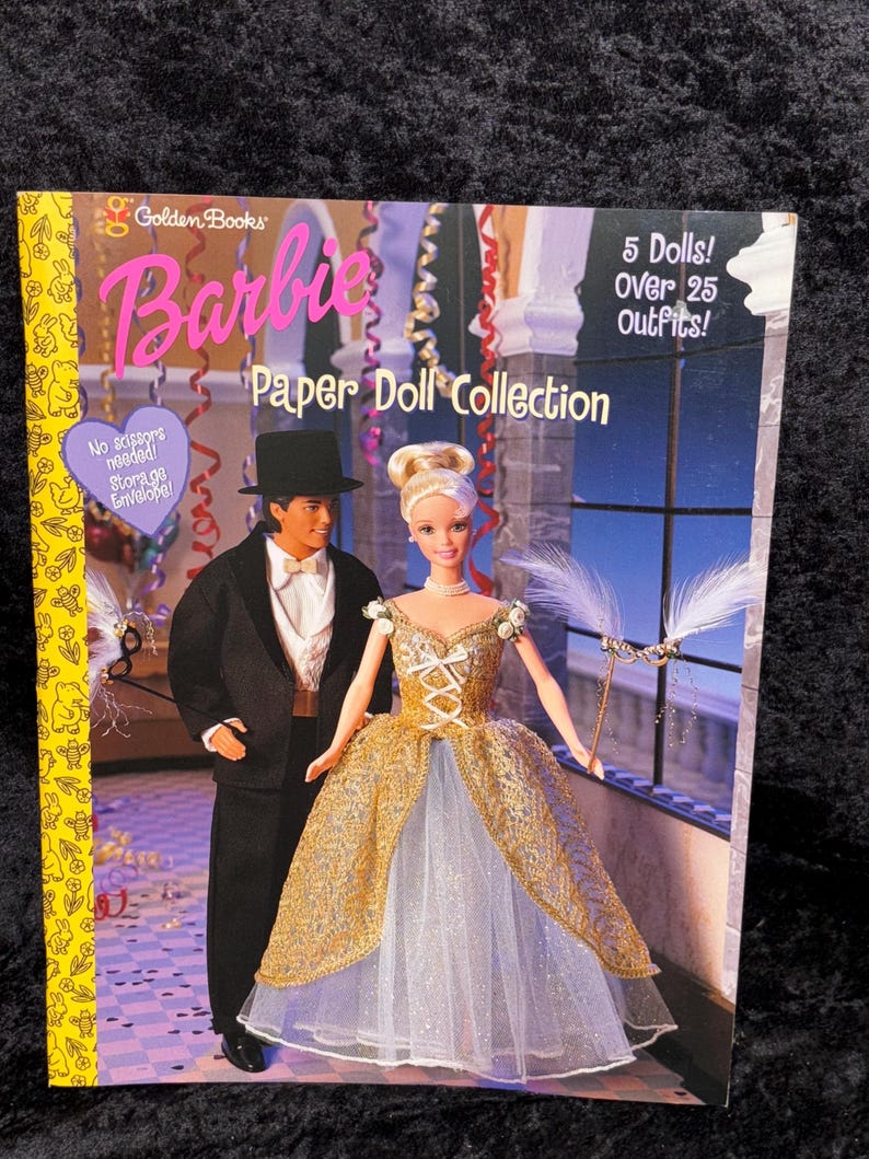 Barbie Golden Book Paper Doll Collection - Etsy