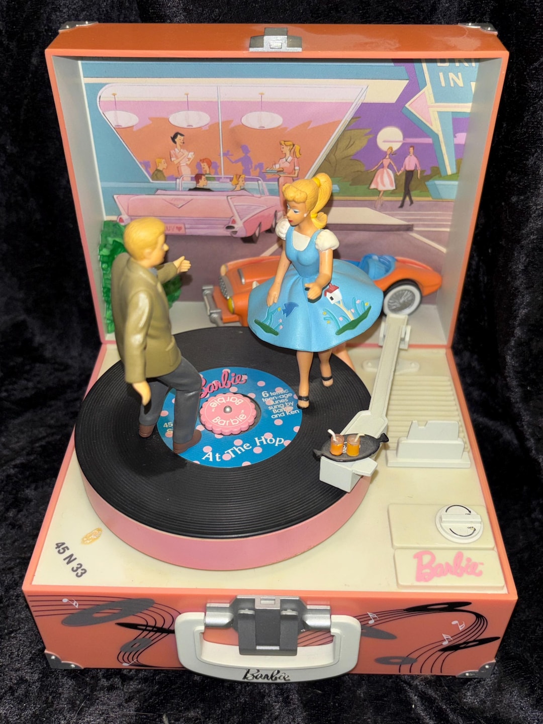 Barbie “let’s Go to the Hop” Wind-up Musical Display by Enesco - Etsy