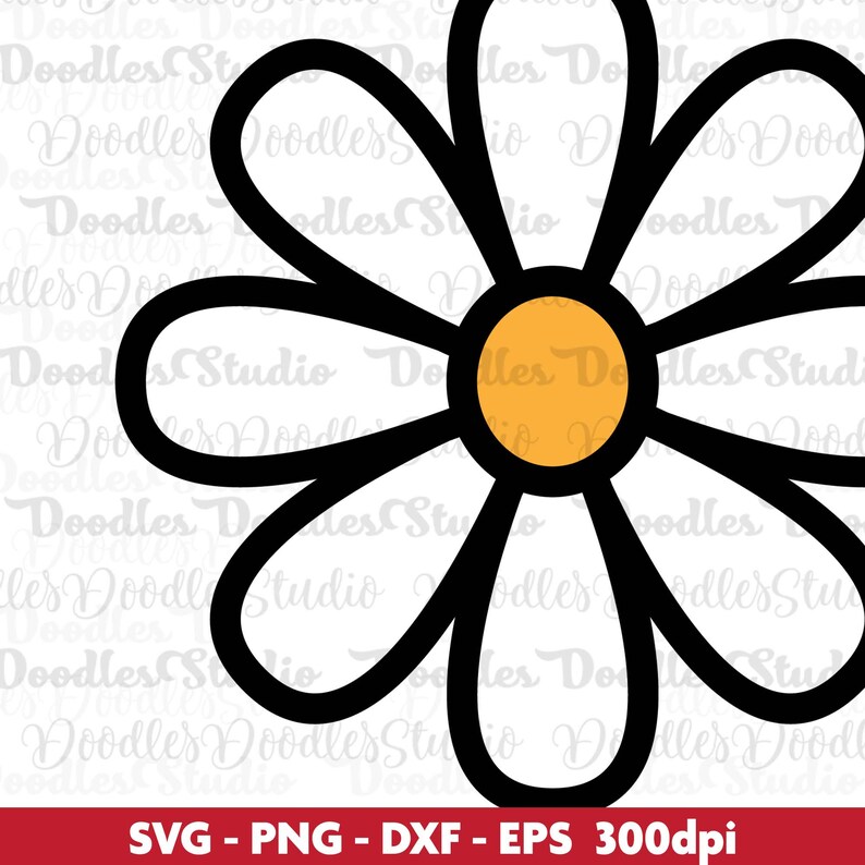 Daisy Flower SVG Bundle, Floral Clipart (digital Download) - Etsy