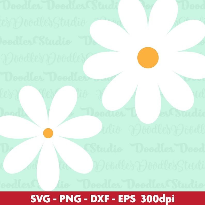 Daisy Flower SVG Bundle, Cut Files for Cricut (digital Download) - Etsy