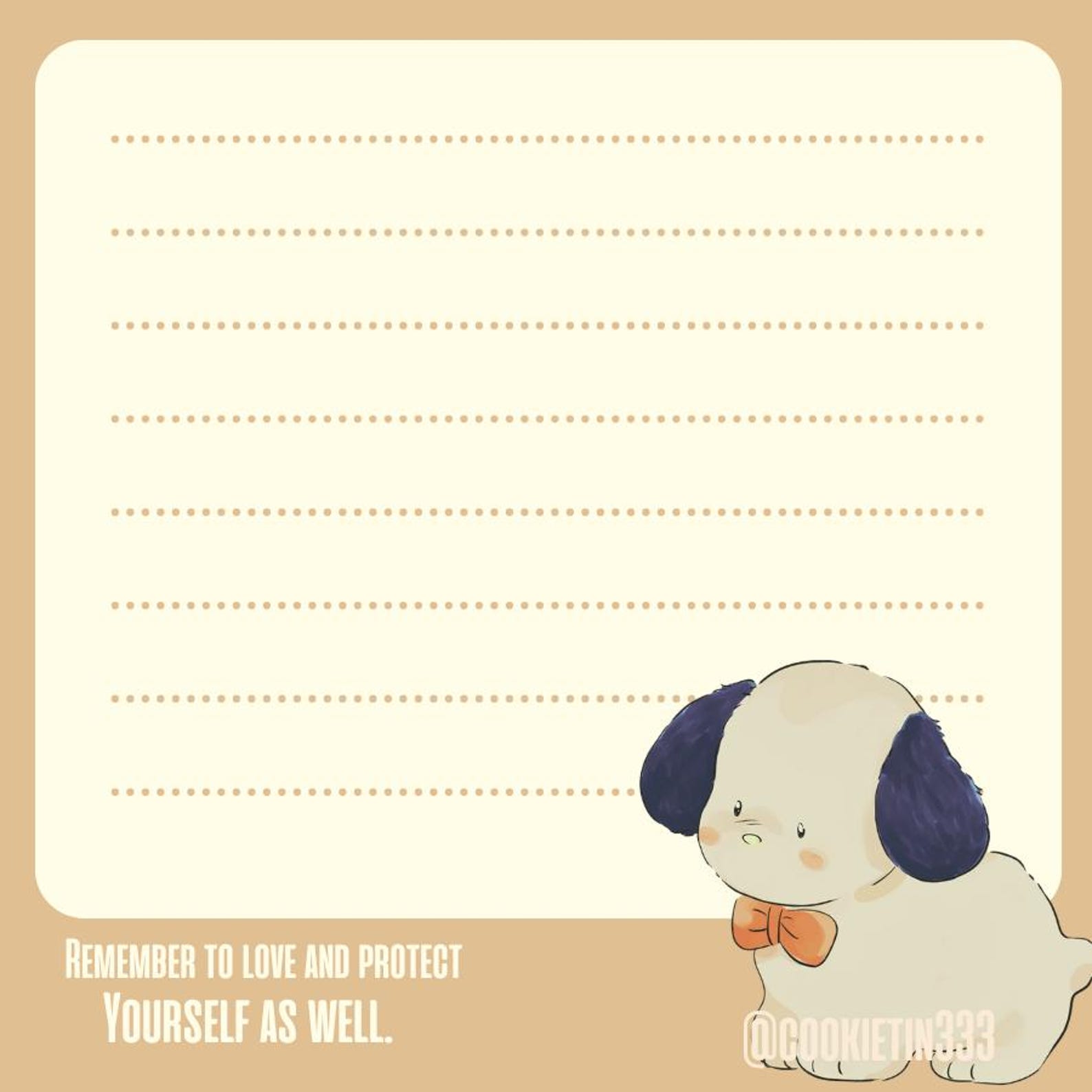 DIGITAL| Printable Cute Pets Notepad, Memopad With Spirit Animals ...