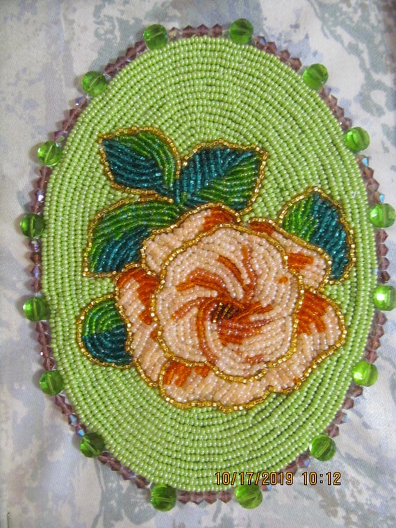 MARIANNE of MAUI Hawaiian Rose in Gold Frame Original Quilted - Etsy