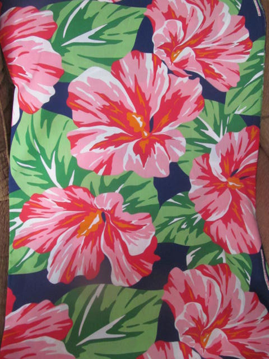 MARIANNE of MAUI Hawaiian Quilting Fabric Bodacious Hibiscus - Etsy