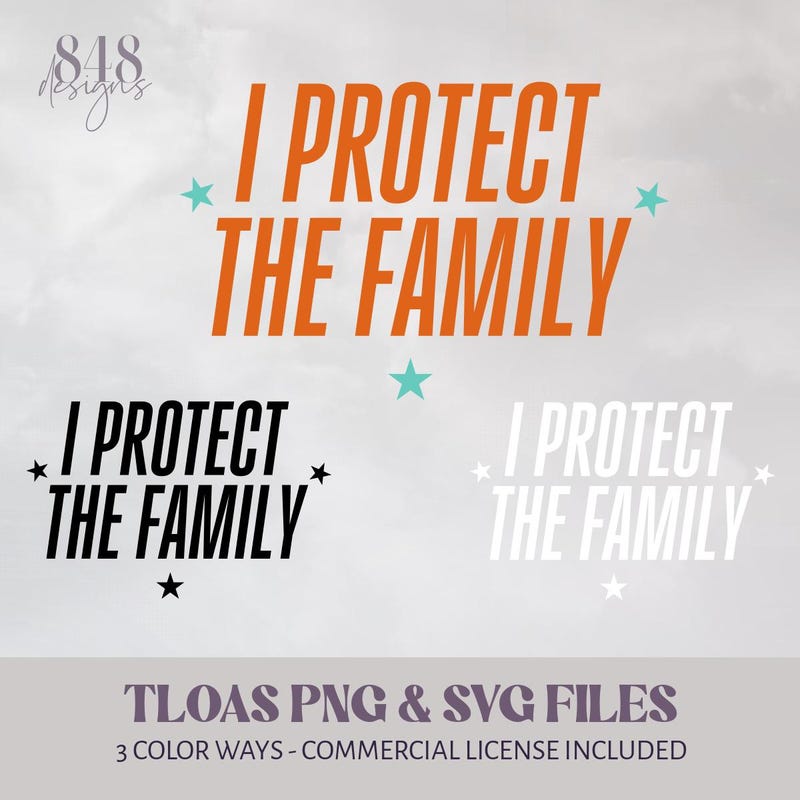 I Protect the Family Svg - Etsy