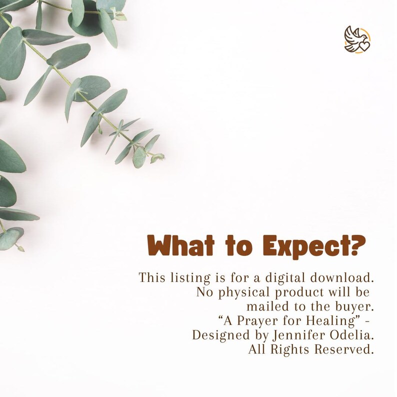 A Prayer for Healing Prayer Card | Catholic | Sheets Card | Religious ...