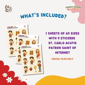 St. Carlo Acutis | Catholic Religious Pilgrimage Sticker Sheets ...