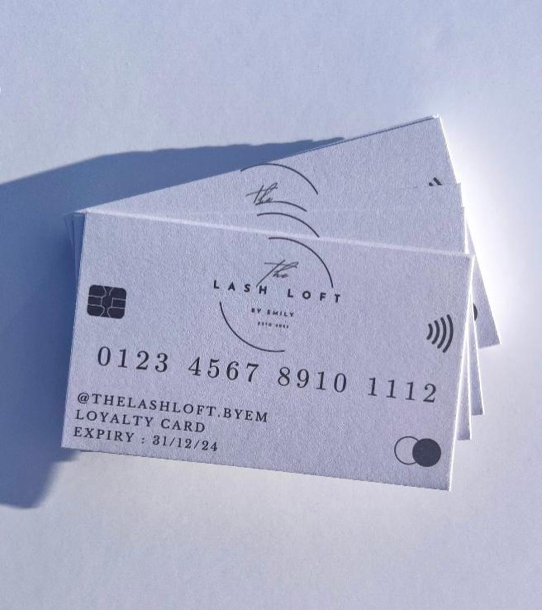 Credit Card Themed Loyalty Cards Business Loyalty Card Pack Small ...