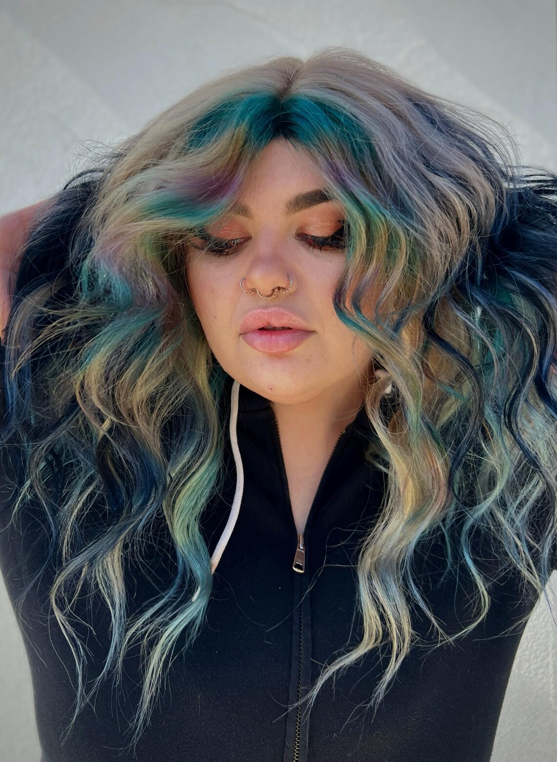 Vivid Prism Human Hair Wig - Etsy