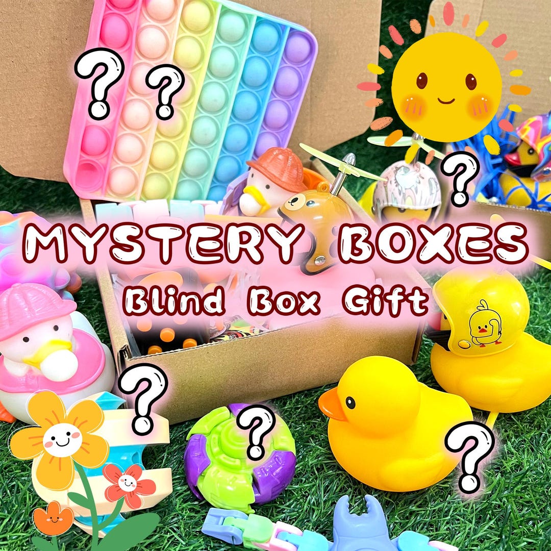 Mysterious Box,release Stress Toy Blind Box Gift,creative Gifts,games ...