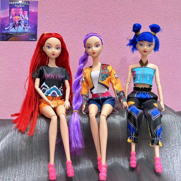 Rumi kpop demon hunter doll - Etsy España