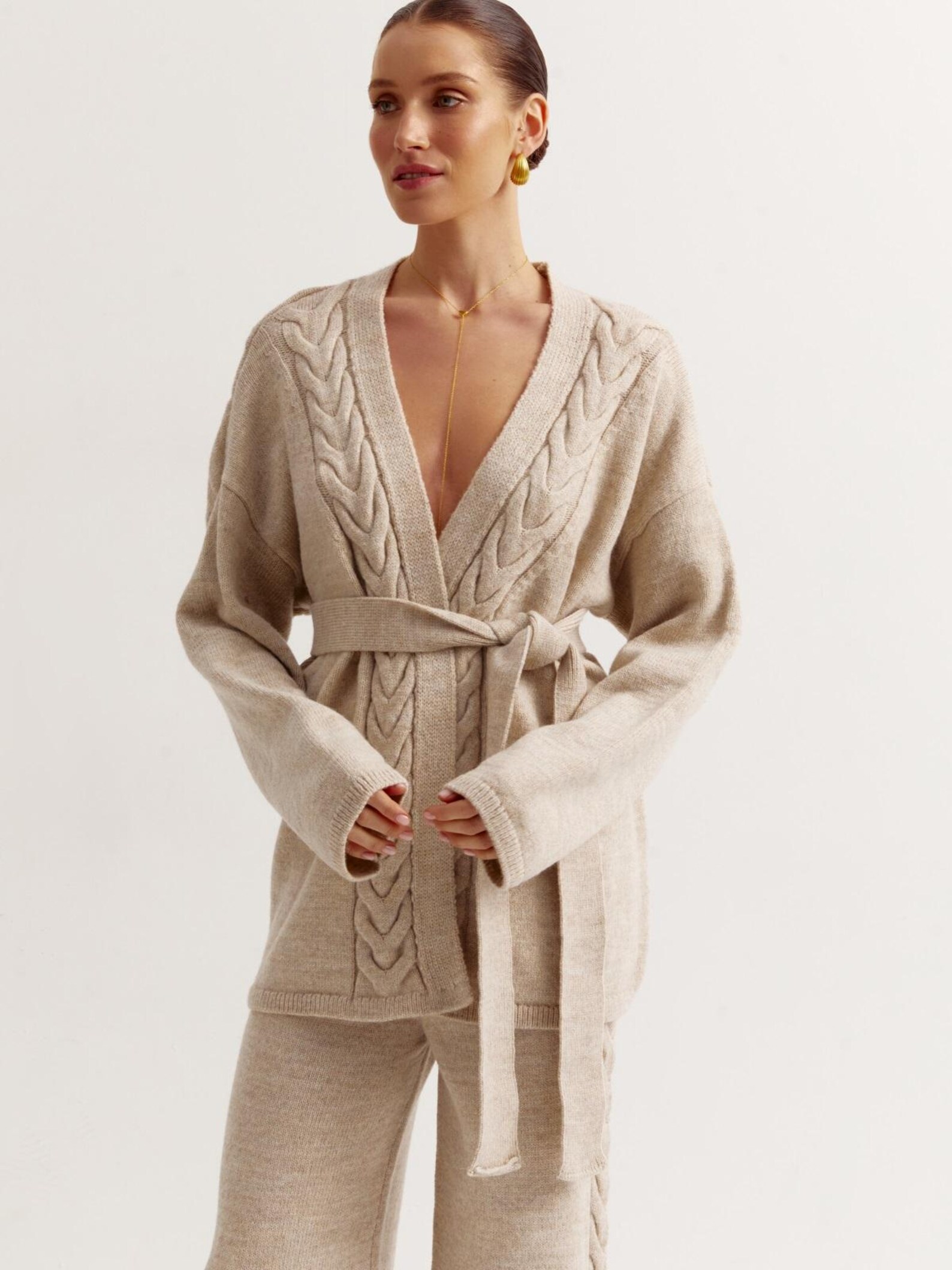 2 Colors Knitted Suit, Set for Women,knit Two Piece Set, Matching Set ...