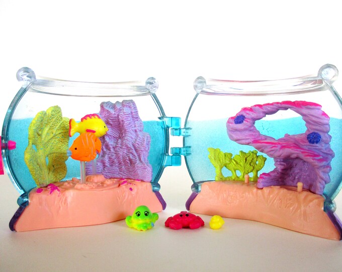 Vintage Littlest Pet Shop Sweet Swimmy Fish Friends Aquarium | Etsy