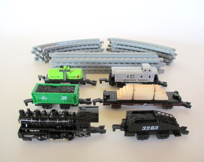 Micro Machines Train Set Iron Man No. 1 Complete With Track by Galoob ...