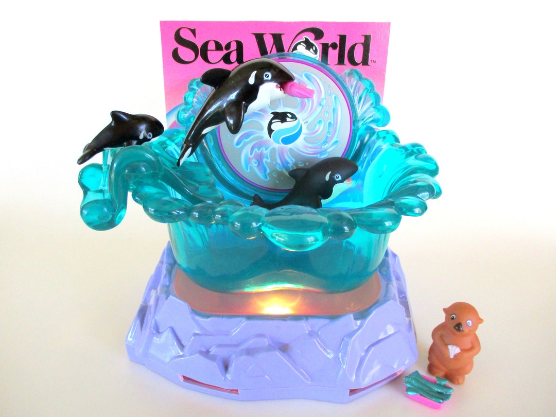 Vintage Littlest Pet Shop Sea World Shamu Family Playset With Walrus by ...